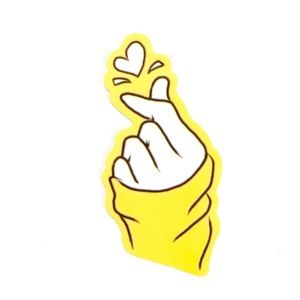 Accessories | Korean Heart Sticker | Poshmark